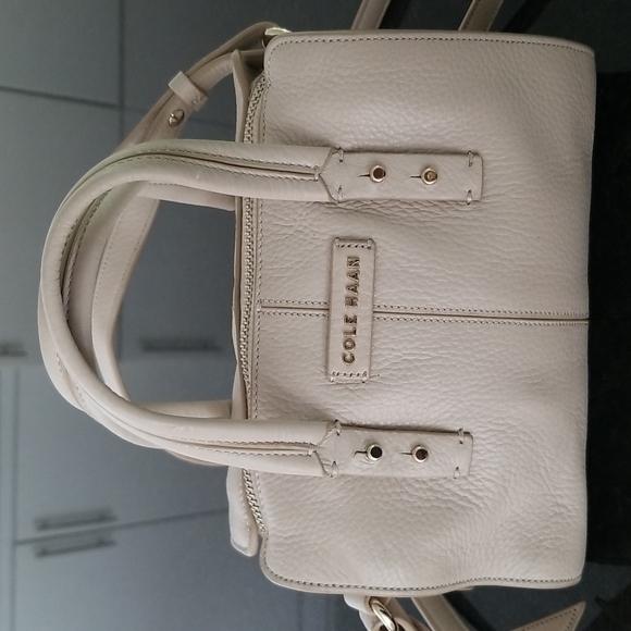 Cole Haan | Bags | New Cole Haan Leather Crossbody Bag With Handles ...